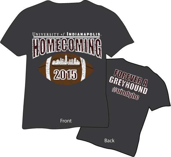Homecoming T Shirts 2015 University Of Indianapolis